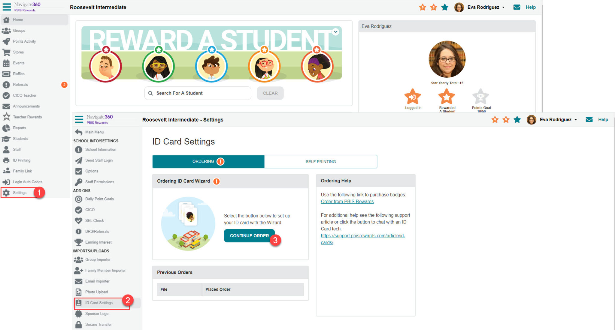 ID Card Wizard - PBIS Rewards Support Center